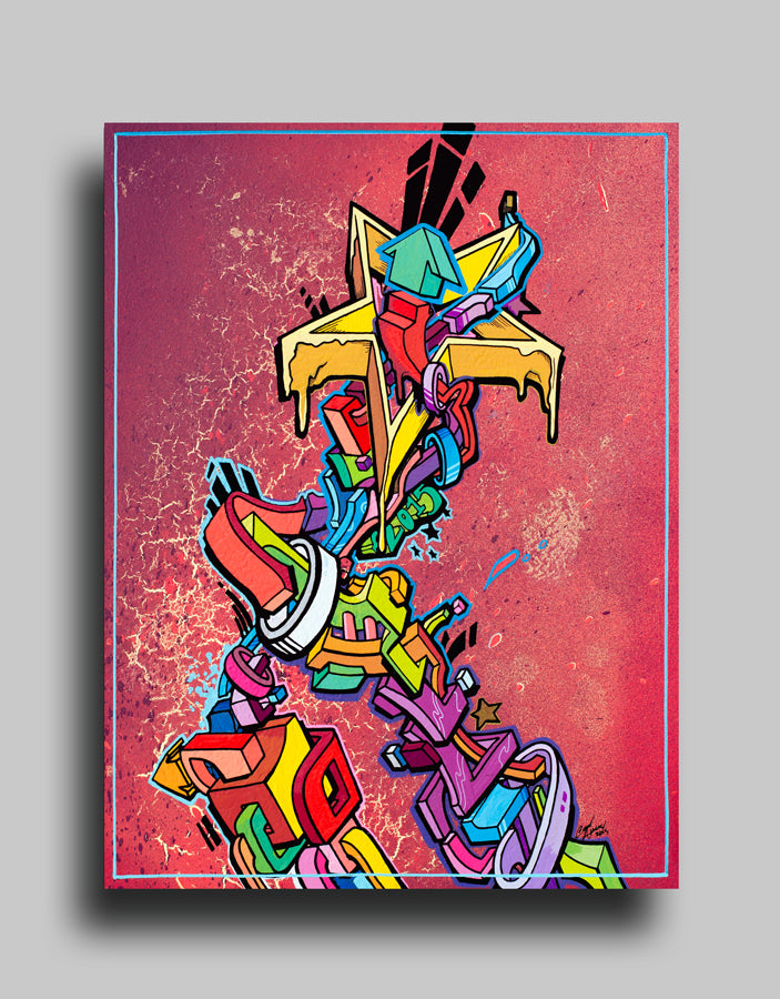 Graffiti Canvas Prints – Carl Avery Studios